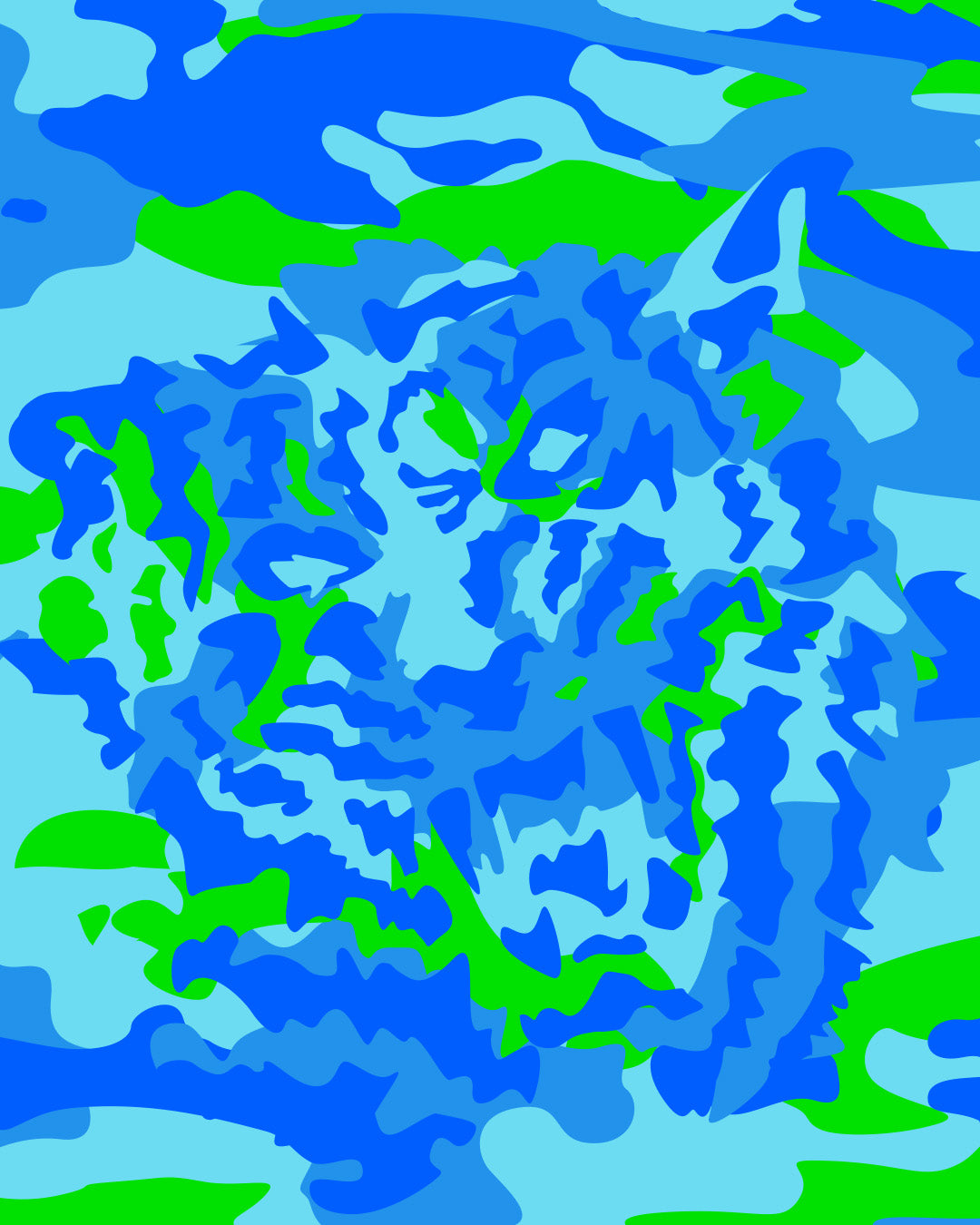 CAMO POP (BLUE/GREEN) - Swim Sunga – BANG!® Miami