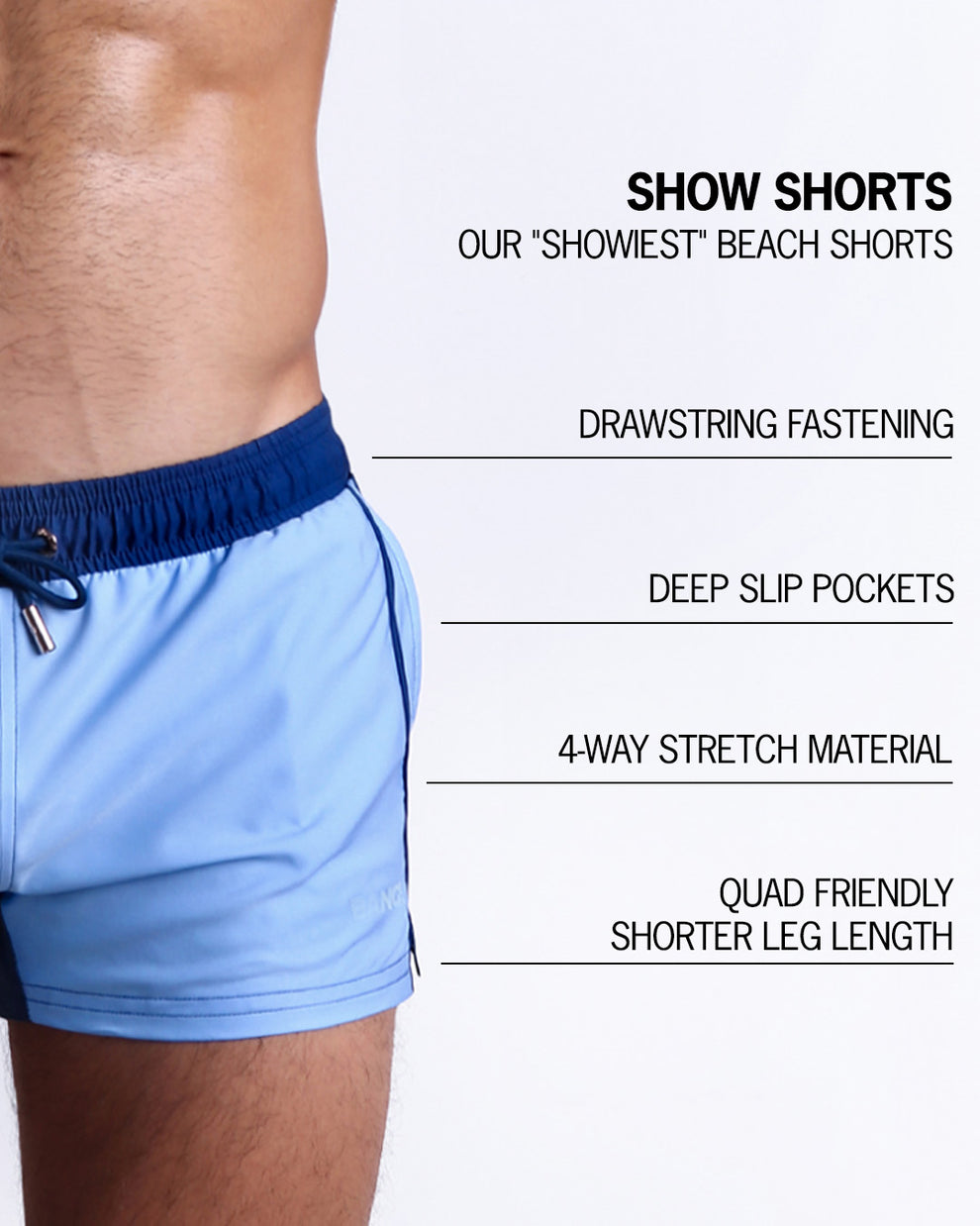 CASINO ROYALE (BLUE) - Show Shorts