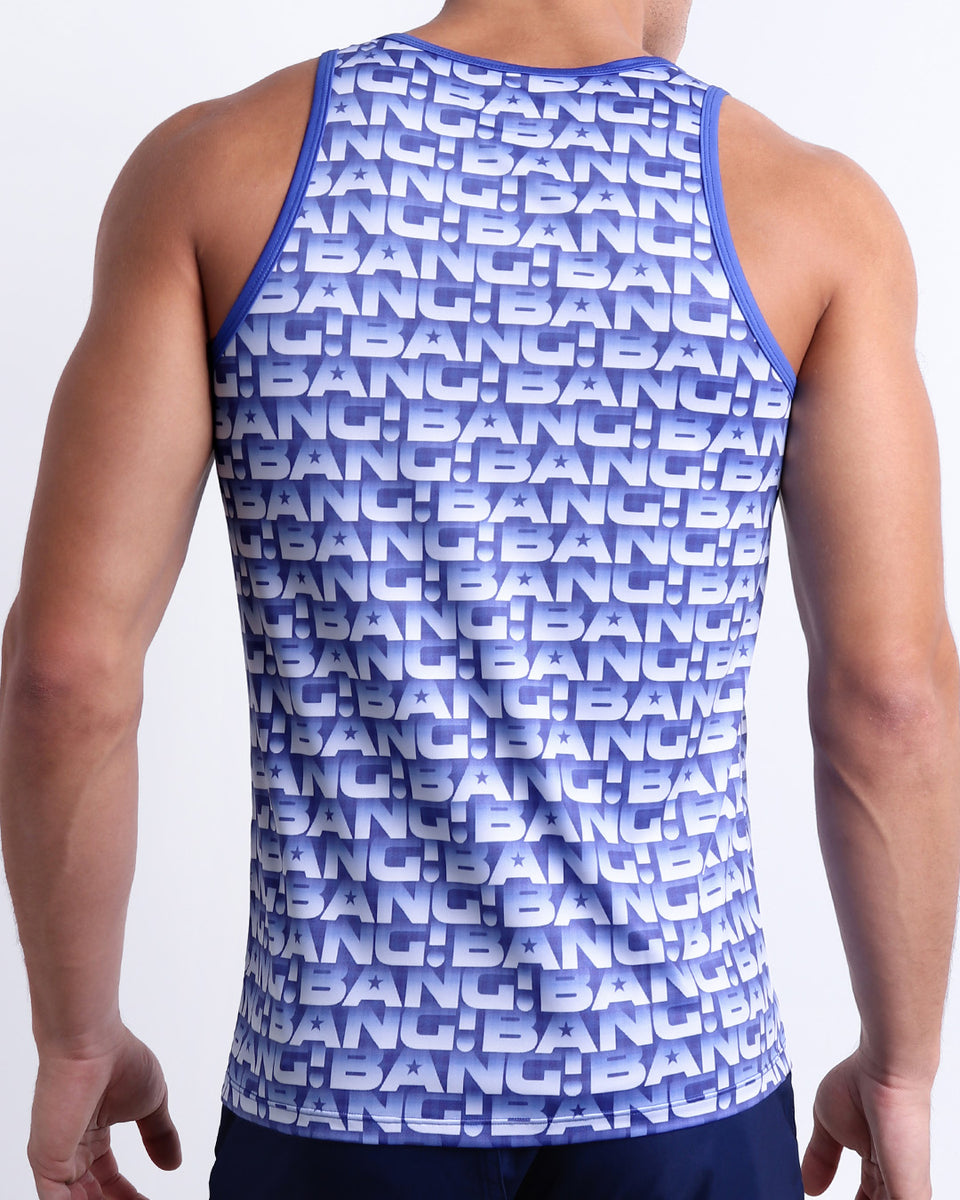 ESCAPADE (BLUE/WHITE) - Tank Top – BANG!® Miami